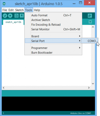Các bước lập trình và chạy chương trình với Arduino