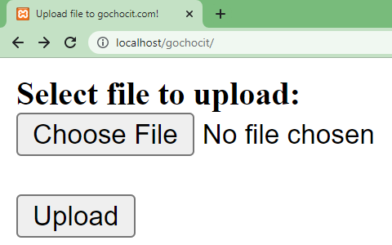 Xử lý upload file với PHP