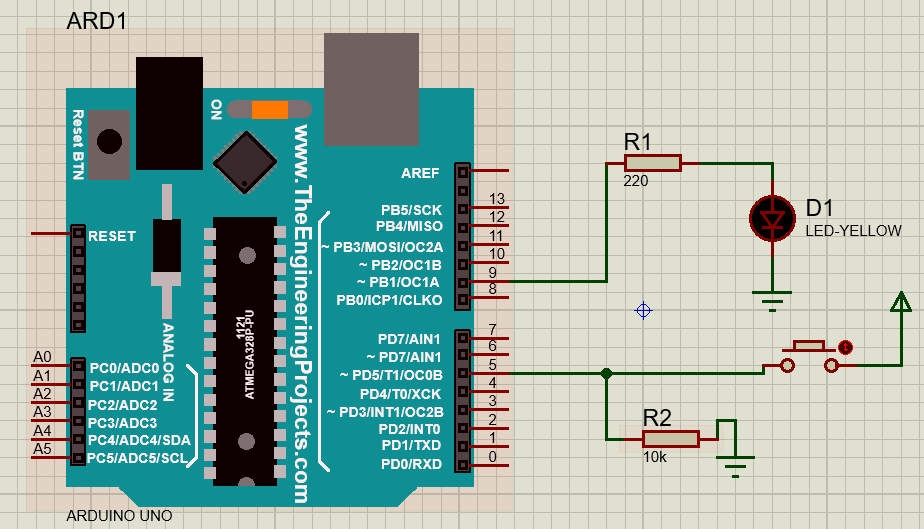 Lập Trình điều Khiển Led Bằng Nút Bấm Với Board Mạch Arduino